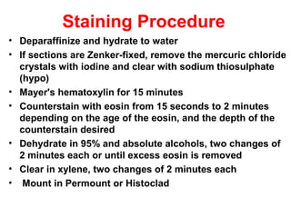 Preparation of histological slide | PPT