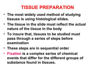 Preparation of histological slide | PPT