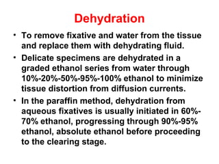 Preparation of histological slide | PPT