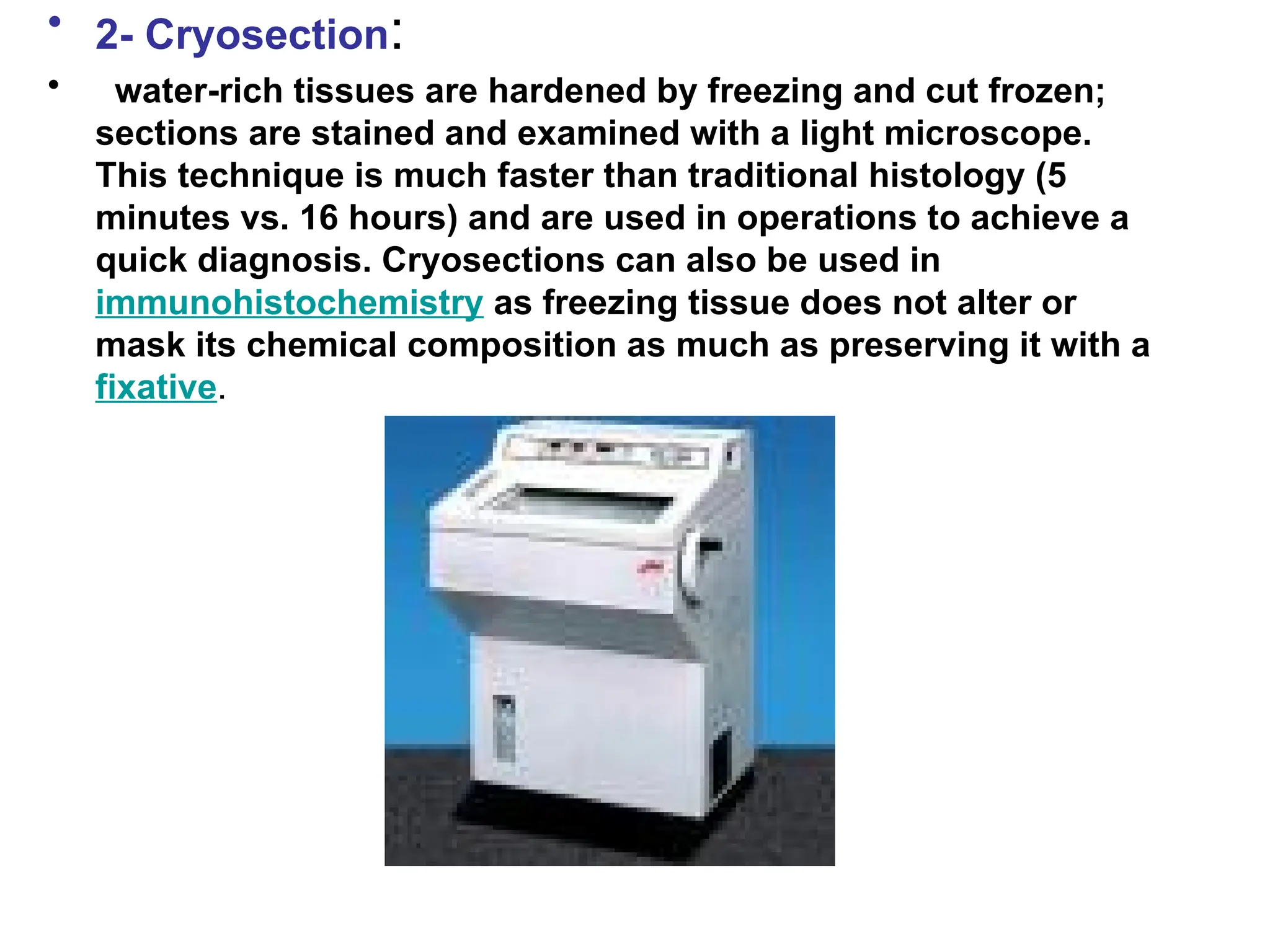 Preparation Of Histological Specimens Pptx