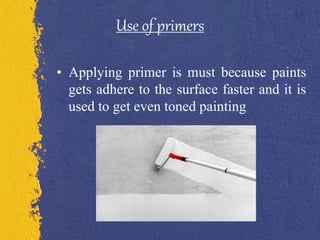 Preparation of home before painting | PPTX