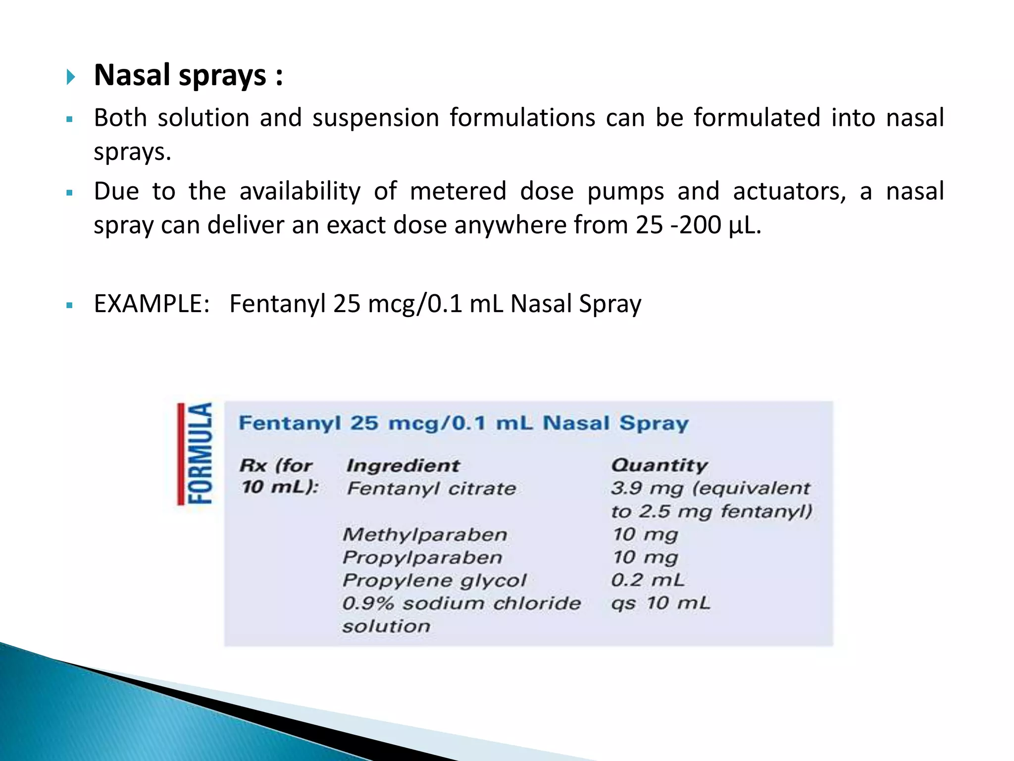 Preparation of intranasal route drug delivery system by sneha gaurkar ...