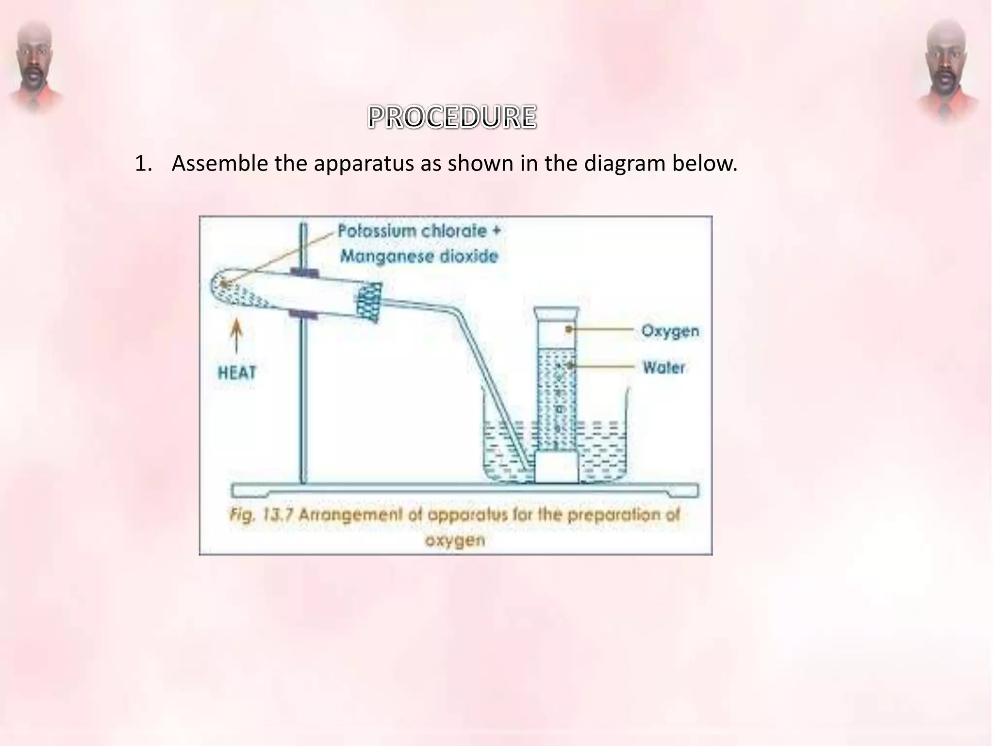 Preparation of oxygen | PPTX