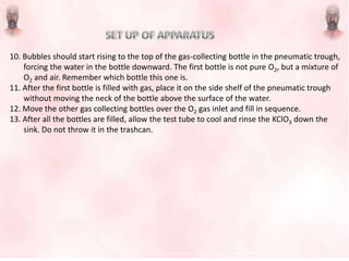 Preparation of oxygen | PPTX