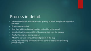 Preparation of paper | PPTX