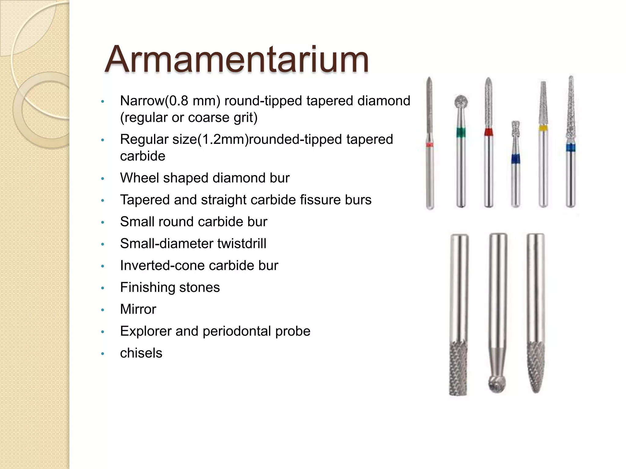 Preparation of partial veneer crown | PPTX