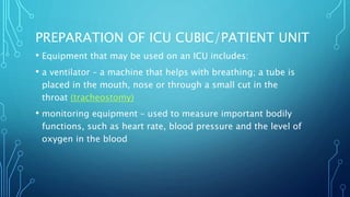 Preparation of patients before arrival to icu guidelines.pptx