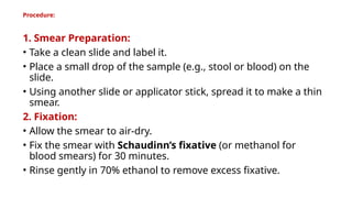 Preparation of Permanent mounts of Parasitic Protozoans.pptx