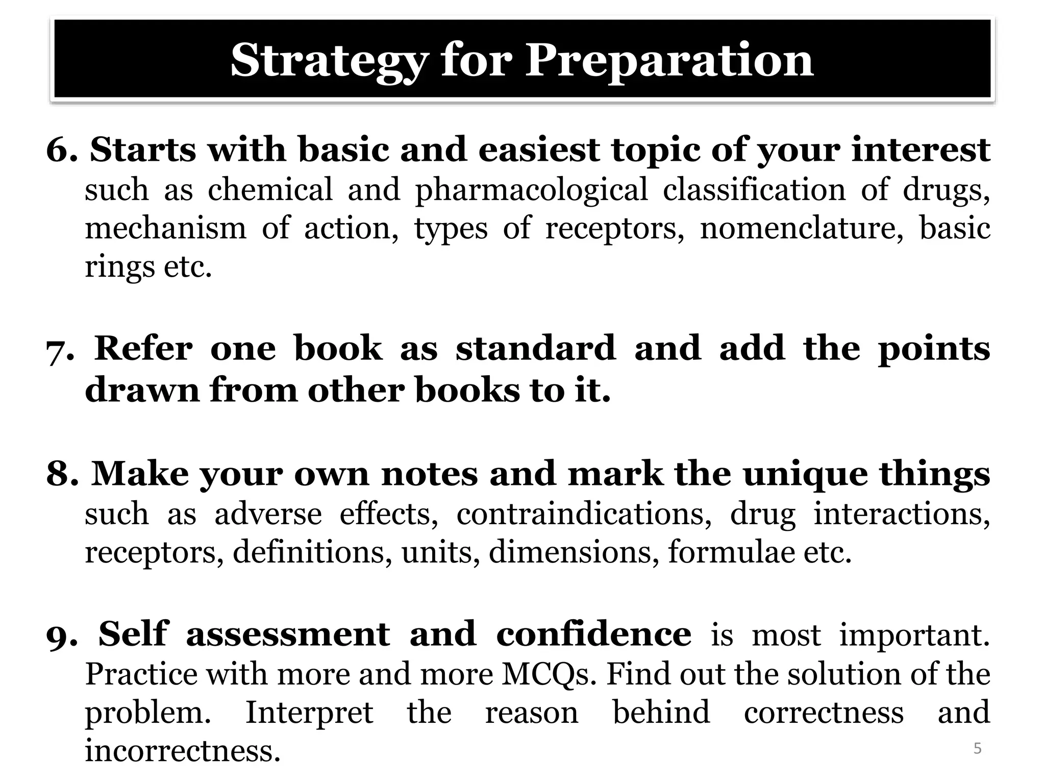 Preparation of Pharmacology for GPAT | PPTX
