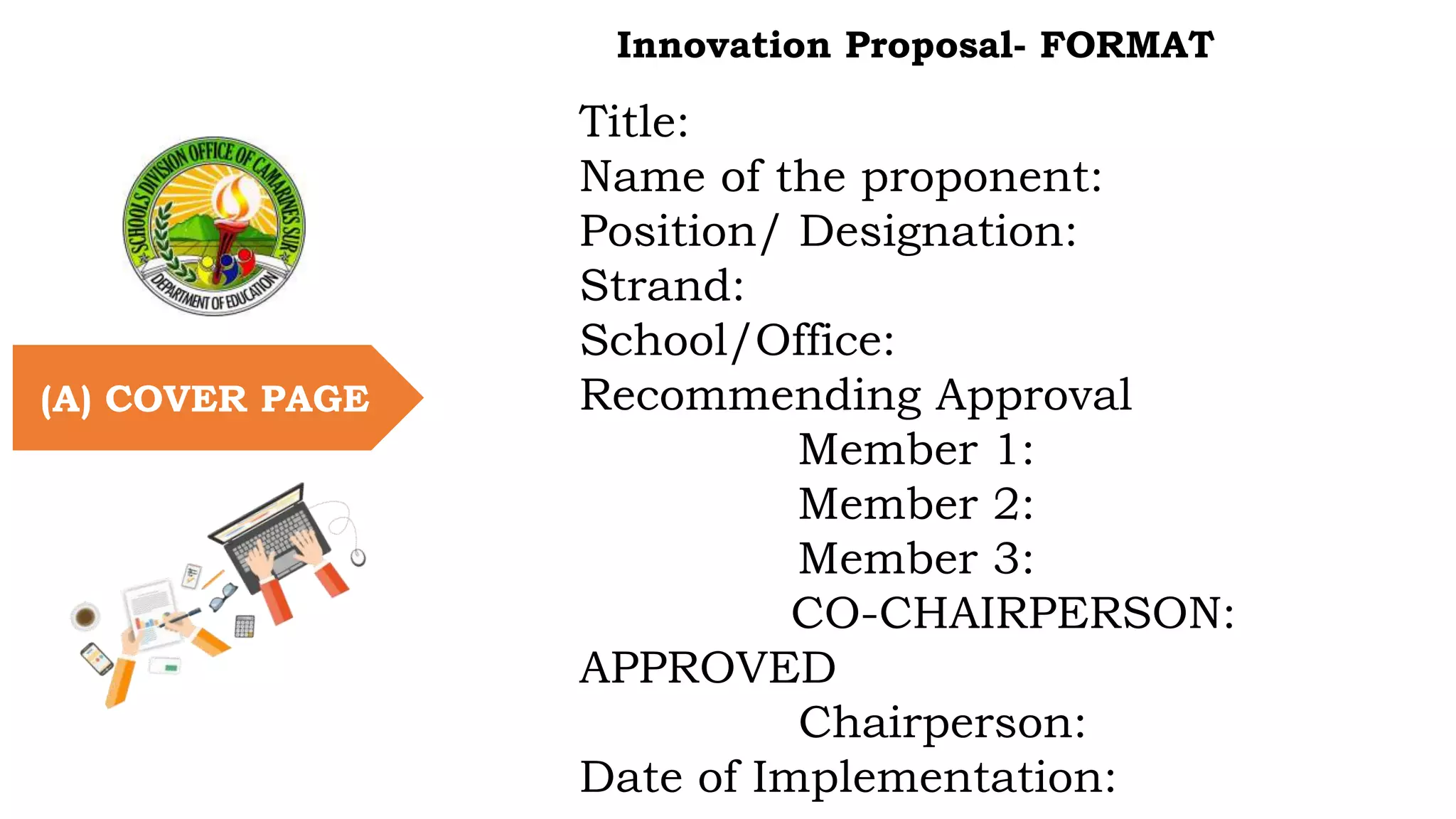 Preparation of Project Proposal on Innovation_Sir WAV.pptx