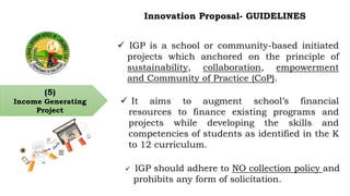 Preparation of Project Proposal on Innovation_Sir WAV.pptx