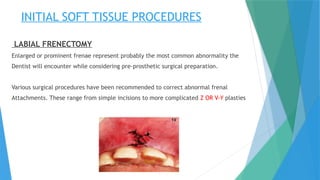 Preparation of patient for Complete denture | PPTX