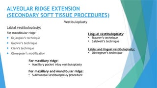 Preparation of patient for Complete denture | PPT
