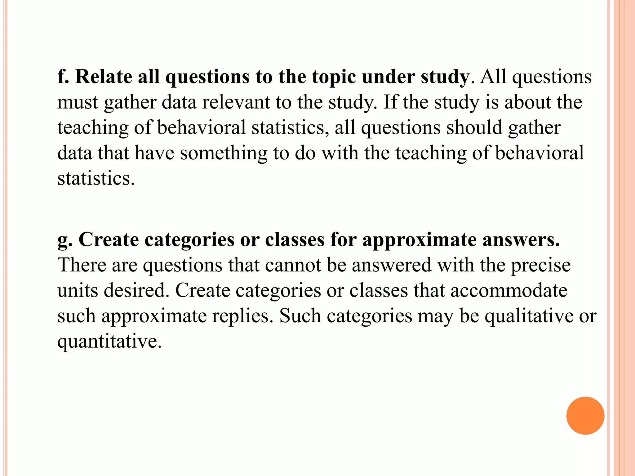 Preparation of questionnaire | PDF