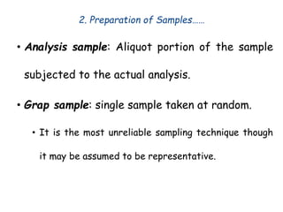 PREPARATION OF SAMPLES FOR ANALYSIS.ppt