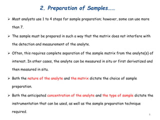 PREPARATION OF SAMPLES FOR ANALYSIS.ppt