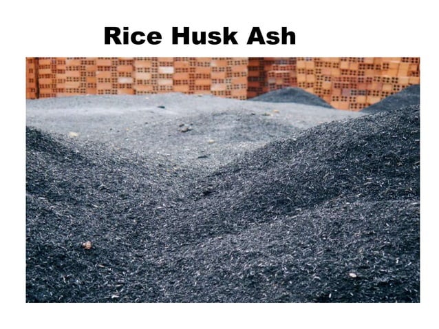 Preparation of silica from rice husk ash | PPT