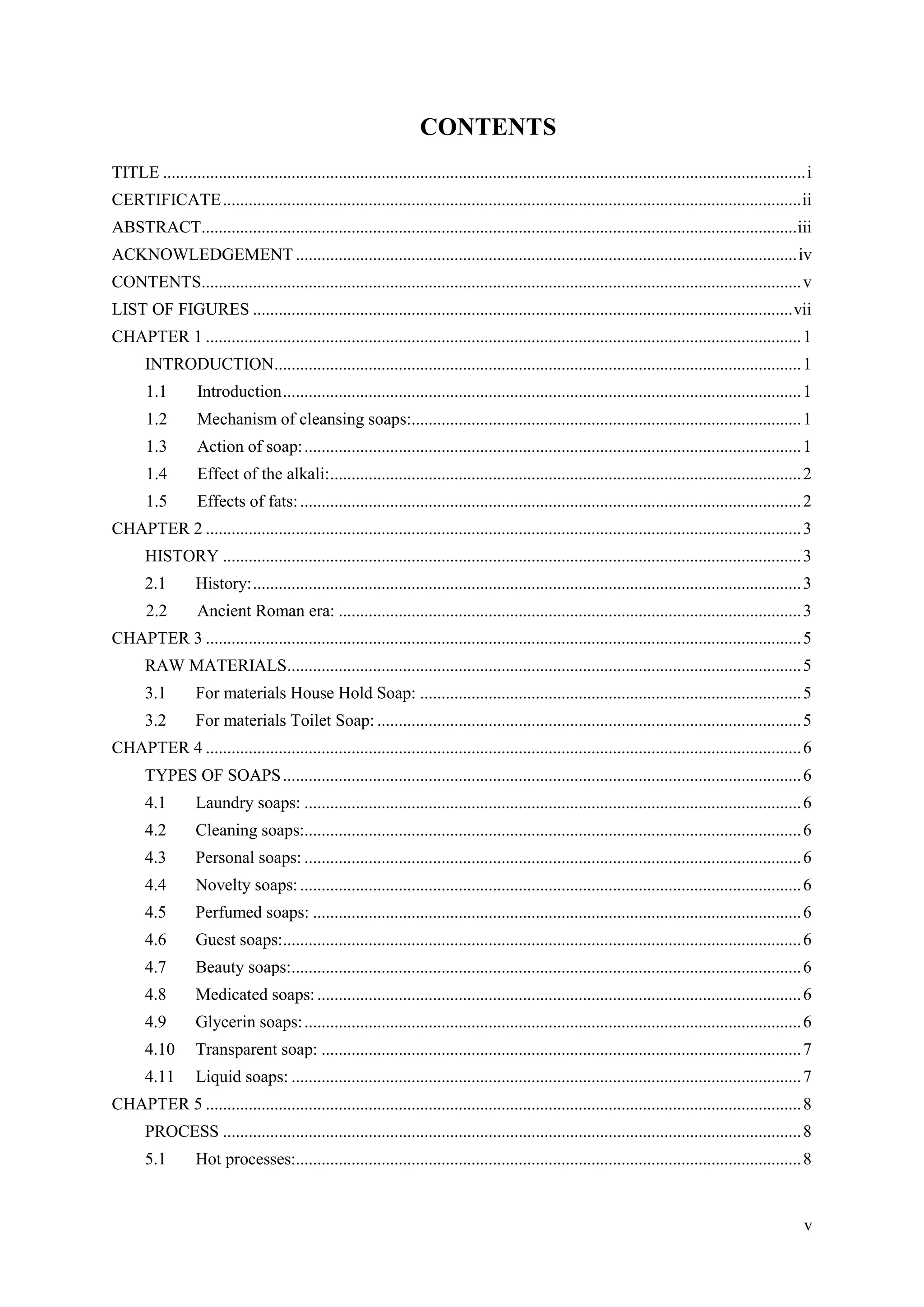 A Report on Preparation of soap | PDF