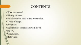 Presentation on Preparation of soap | PPTX