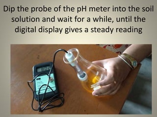 Preparation of soil sample part i | PPTX