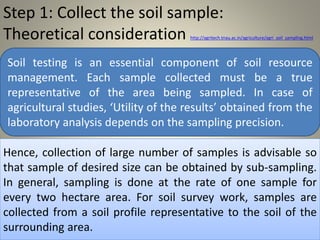Preparation of soil sample part i | PPTX