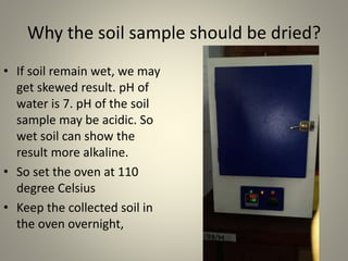 Preparation of soil sample part i | PPTX