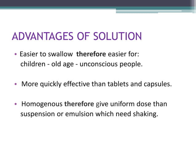 Preparation of solution | PPTX