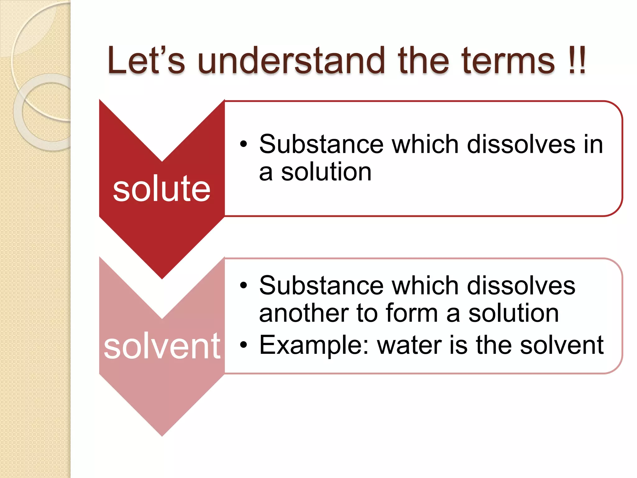 chemistry : Preparation of solution | PPTX