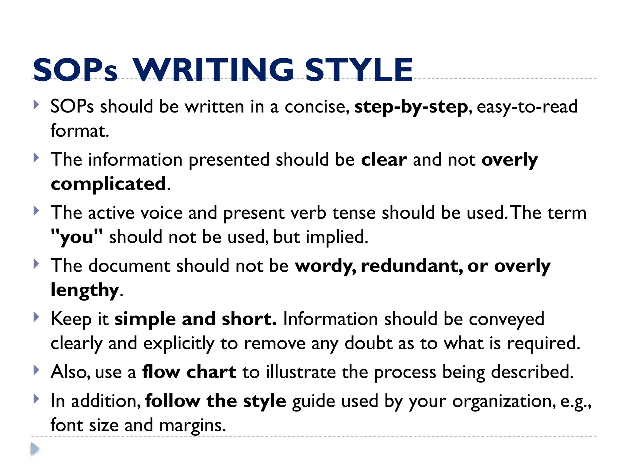 Preparation of SOPs and Analytical reports.pptx
