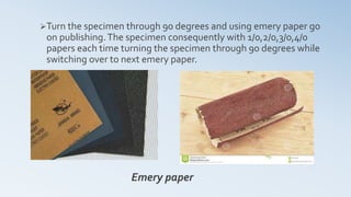 Preparation of specimen for microscopic view | PPTX