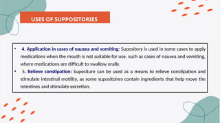 Overview Preparation of Suppositories.pptx