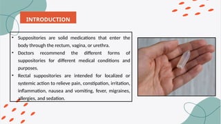 Overview Preparation of Suppositories.pptx