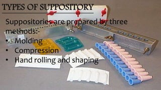 Preparation of suppository | PPTX