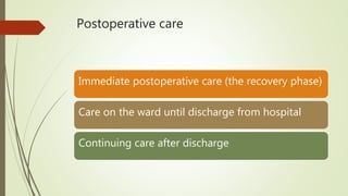 Preparation of surgical patients | PPT