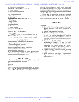 Preparation of wps for stainless steel | PDF