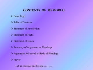 Preparation of written Memorial.pptx