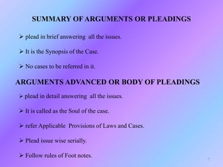 Preparation of written Memorial.pptx