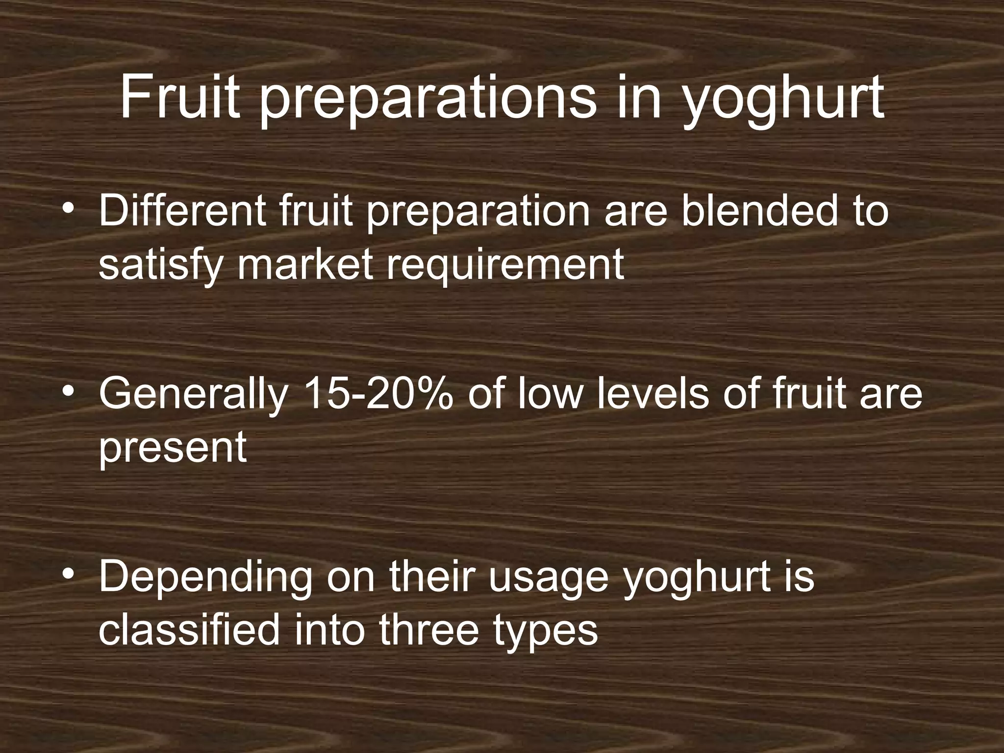 Preparation of yoghurt | PPT