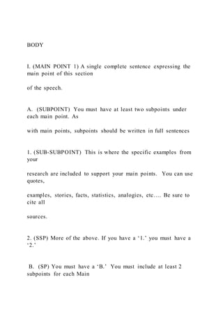 Preparation outline name datespecific purpose statement | DOCX