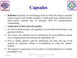 Preparations in pharmacy of hospital | PPT
