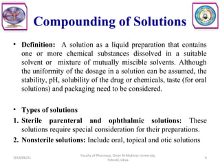 Preparations in pharmacy of hospital | PPT