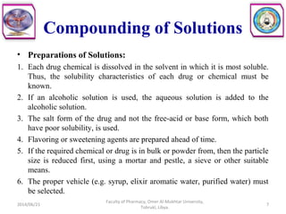 Preparations in pharmacy of hospital | PPT