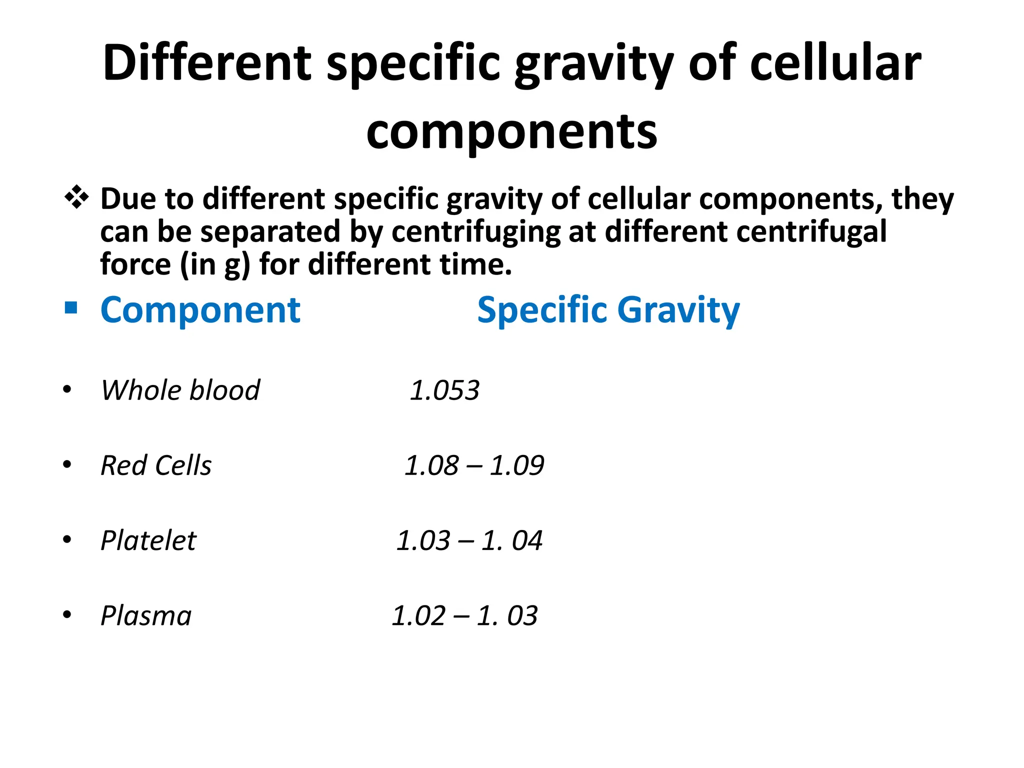 Preparations of Blood component, for use. | PPTX