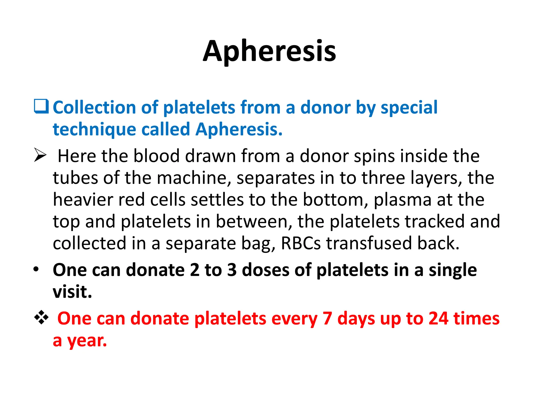 Preparations of Blood component, for use. | PPTX