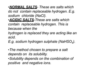 Preparations of salts.pptx