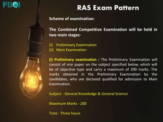 Preparation Tips for RAS | PPTX | Educational Assessment | Education