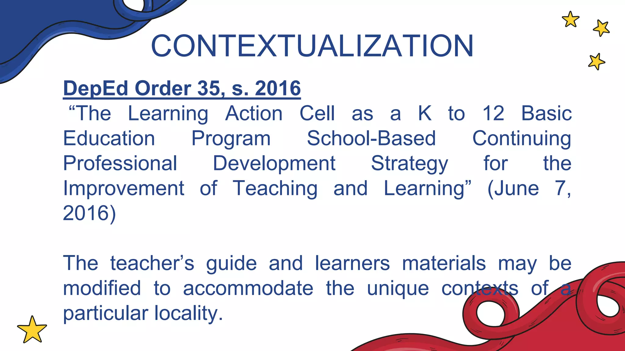Preparation And Utilizatin Of Contextualized Reading Materials Pptx
