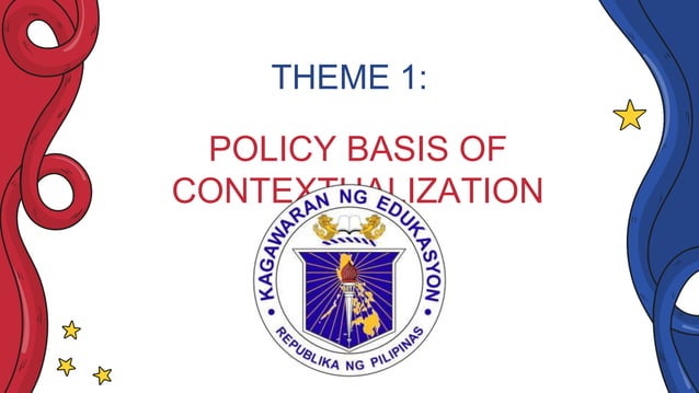 Preparation And Utilizatin Of Contextualized Reading Materials Pptx Education