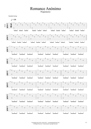 Preparatorio romance anonimo 01 | PDF