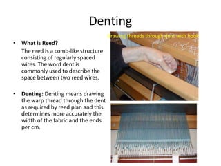 Preparatory process in weaving textile.pptx